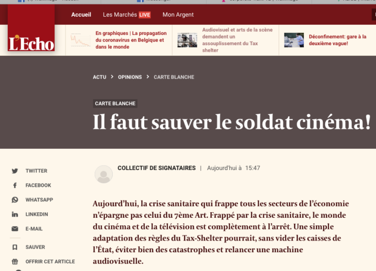 We have to save the cinema soldier! - Wallimage